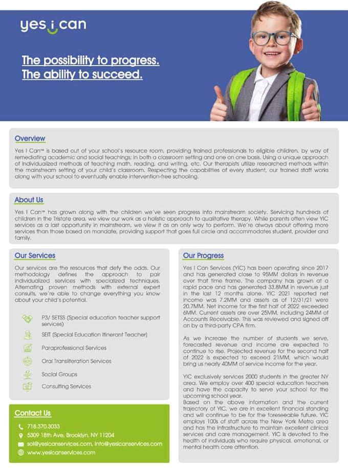 One pager executive summary, business flyer, one pager design ...