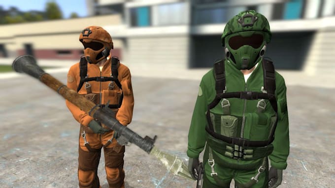 Create gmod player model, gmod character, sfm, gmods,mmd, gmod map, garrys mod by Artdave019 ...