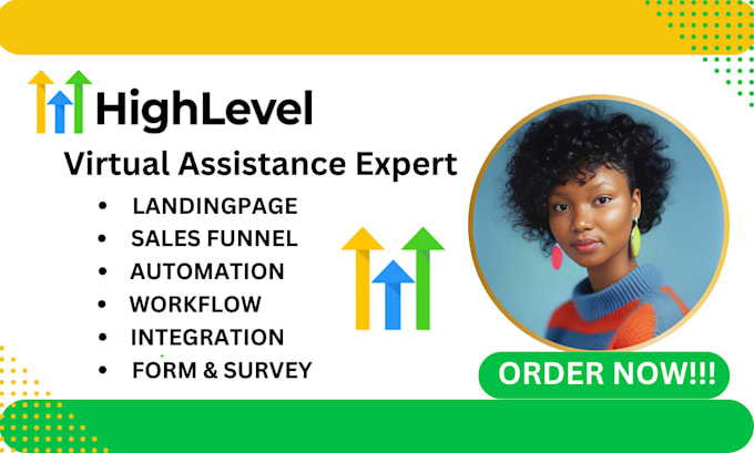 Be your expert gohighlevel virtual assistance go high level workflow ...