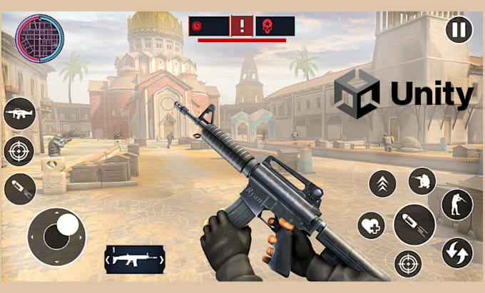 Develop 3d multiplayer unity game for pc android game ios game fps game web game by Codearcarde ...