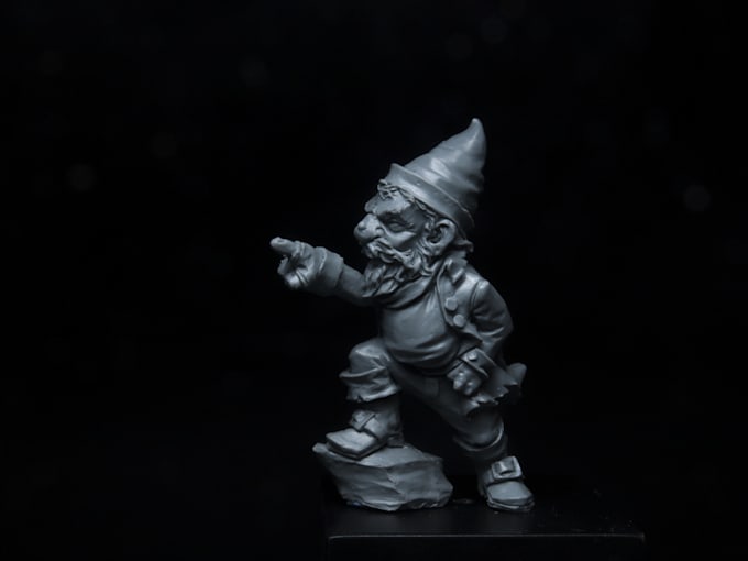 Create stl 3d printable minis from 2d sketch,tabletop dnd steampunk ...
