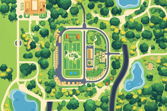 Draw a high resolution illustrator vector map by Abinassels | Fiverr