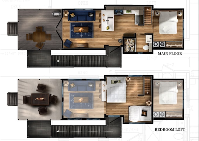 Do floor plan, city permit layout of restaurant, office, bar, cafe ...