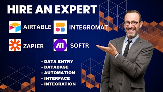 Setup airtable bases and automate softr with block script, zapier, integromat by Steve_air | Fiverr