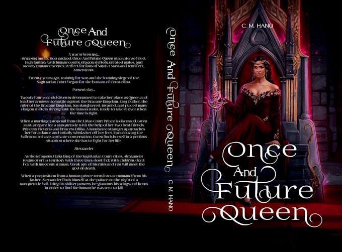 Design a custom book cover by Cmhanoauthor | Fiverr