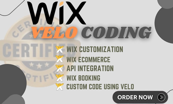 Wix velo wix velo code wix api integration custom wix velo code wix coding by Sunkanmiajani | Fiverr
