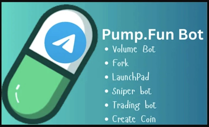 Develop crypto telegram bot, pumpfun bot, dex telegram bot, dex screener bot by Rupert8629 | Fiverr