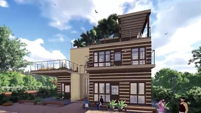 Unreal engine 5 realistic architectural visualization,3d rendering,3d floor plan by Animacion ...