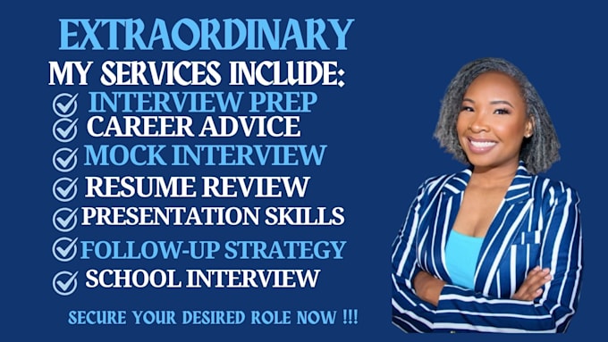 Coach mock interview prep, job interview, resume review for your next ...
