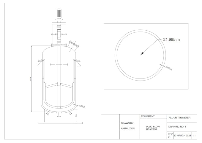 Make p and ids, pfds, isometric drawing, block diagram, plot plan by ...