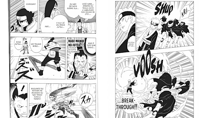 Draw anime manga panel comic strip manga storyboard manga page comic ...