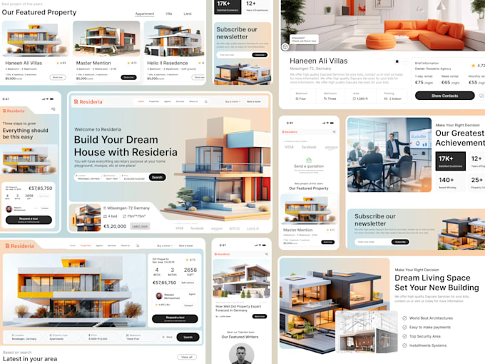 Create website ui ux, dashboard ui, mobile app ui ux design in figma by Sas_designs | Fiverr