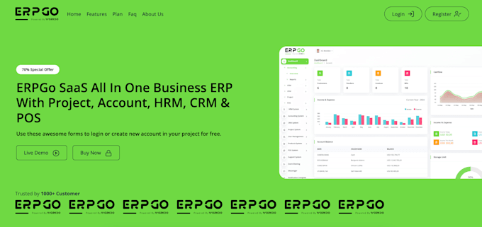Do software development, lms, fsm, wms, ai web app, crm pos, saas, erp by Asshakoor | Fiverr