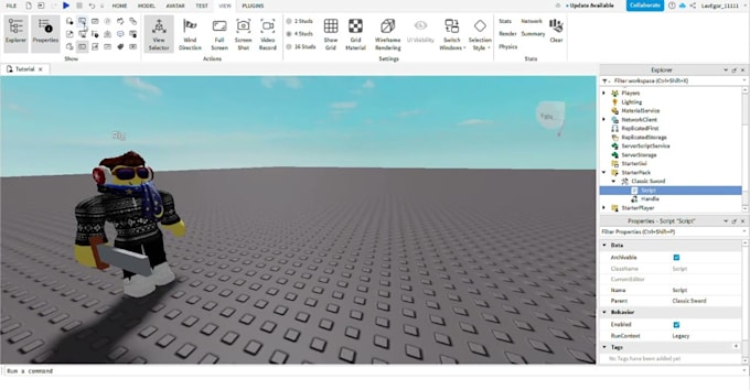 Script your roblox game, lua programmer, clicker, game ui, multiplayer ...