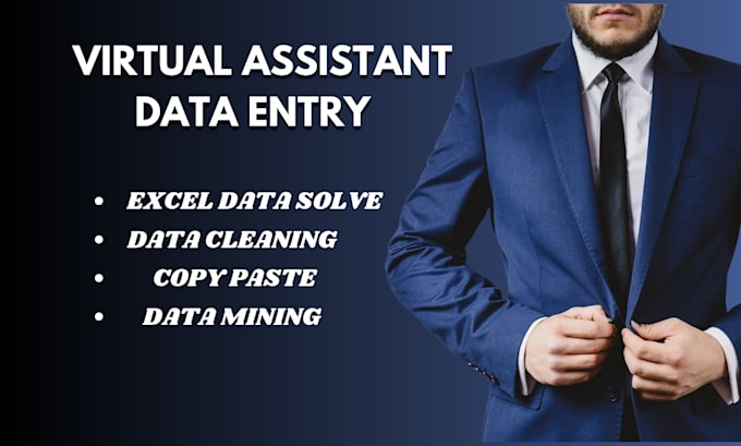 Be your personal virtual assistant for data entry by Sanny56 | Fiverr