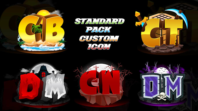 Design minecraft logo or icon for your minecraft server by ...