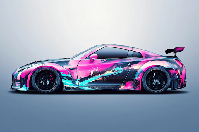 Do stunning custom vehicle wrap design by Ronnates | Fiverr