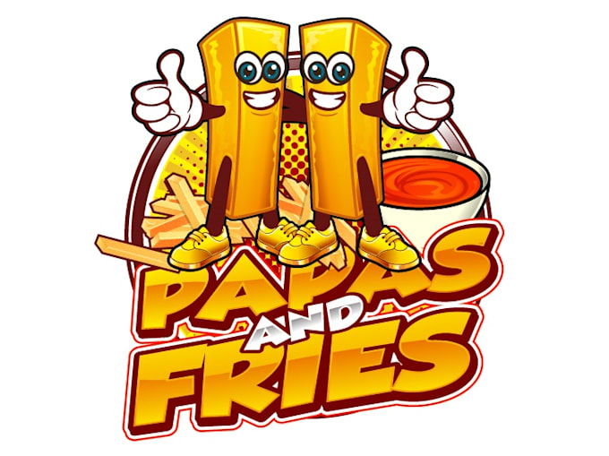 Design awesome fries logo with new concepts by Watlax_erison | Fiverr