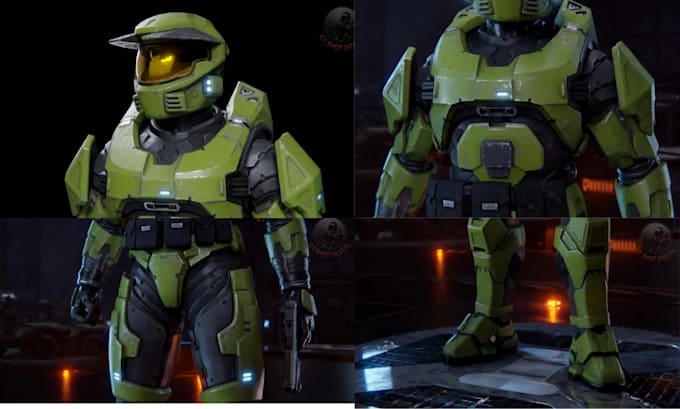 Create military avatar, vrchat avatar, scp 3d model by Favouritah | Fiverr