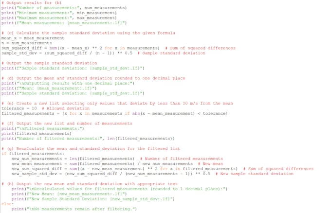 Write code revolving around astronomy, physics and fitness by ...