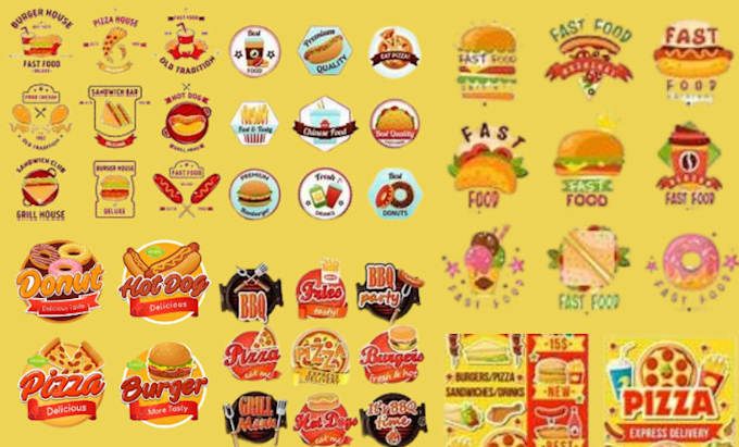 Design unique food logo, café branding kits, restaurant branding, menus ...