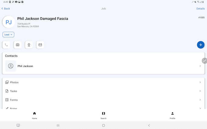 Do jobnimbus workflow, follow ups, payment reminders, email ...