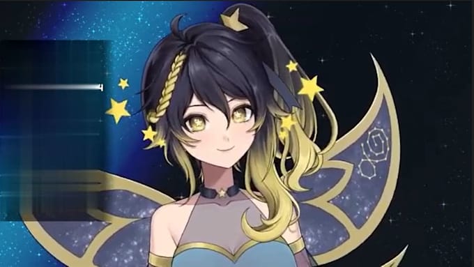 Custom live2d vtuber model, 2d vtuber rigging, png tuber, 2d vtuber ...