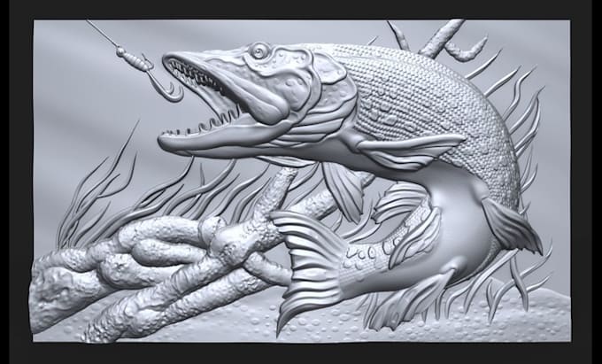 Sculpt bas relief cnc design 3d engraving 3d printable coin model 3d ...
