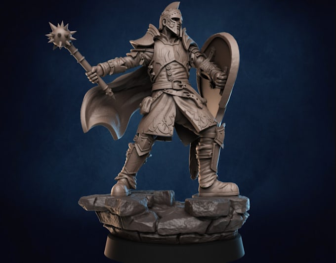 Design 3d printable 3dmodel,wargaming wow miniature,dnd figurine ...