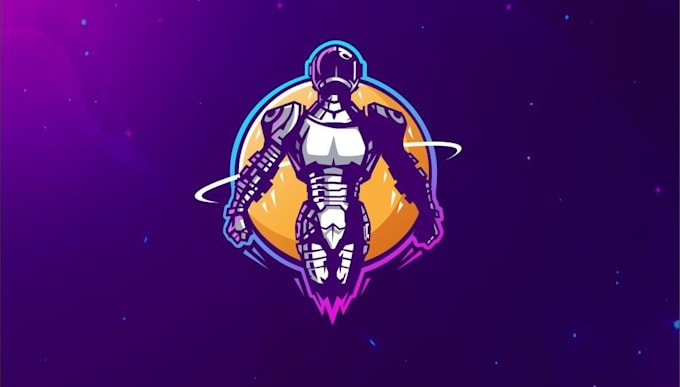 Creative high quality space game logo design for your project by ...