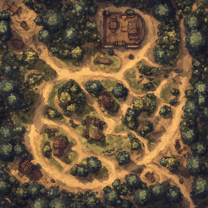 Create a professional fantasy map for your rpg game,book etc by ...