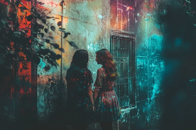 Paint a stunning watercolor friendship portrait by Todieyoges | Fiverr