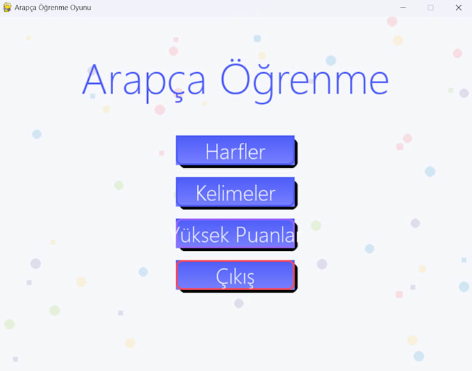 Create interactive python games to make arabic and language learning fun by Ramazan_dundar | Fiverr