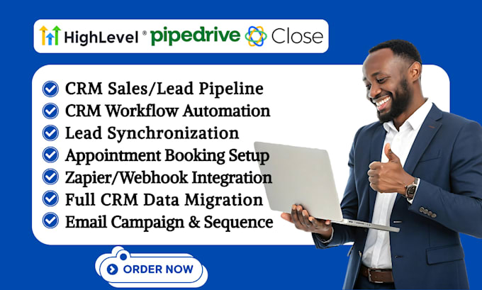 Do gohighlevel automation pipedrive workflow close io sales pipeline integration by ...