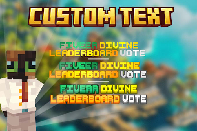 Create custom ranks and tags for your minecraft server by Redwaze | Fiverr