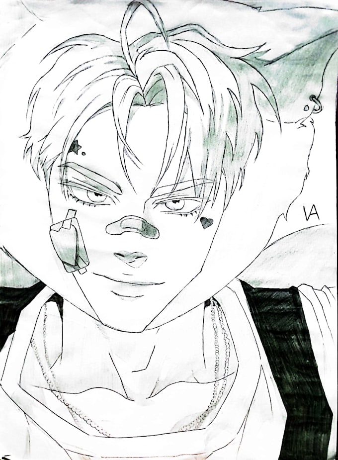 Draw your oc, fav idol or character in my style by Antskz | Fiverr