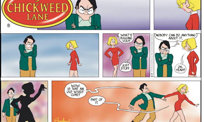 Create custom comic strip, cartoon illustration, storyboard art, and ...