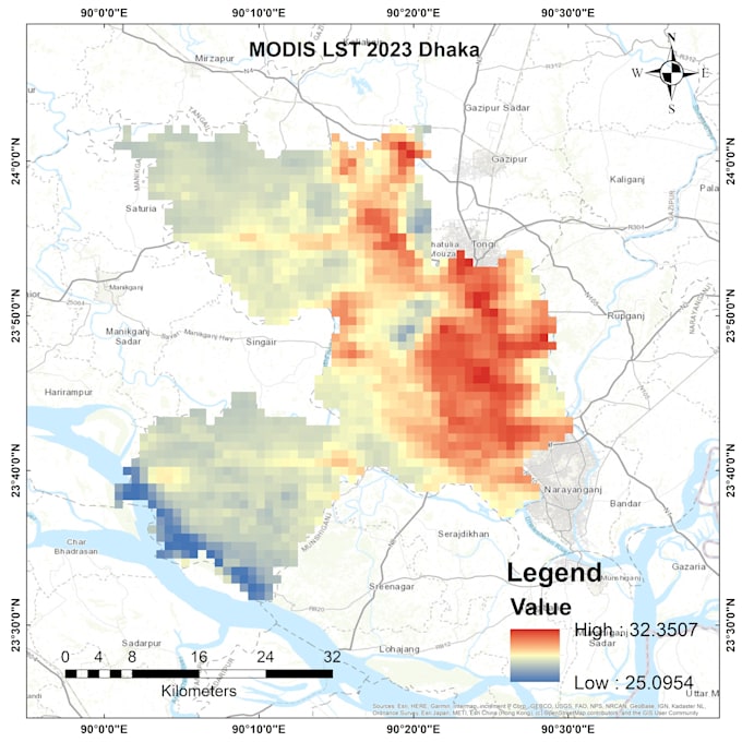 Do gis mapping in arcgis, qgis, google earth engine script and more by ...