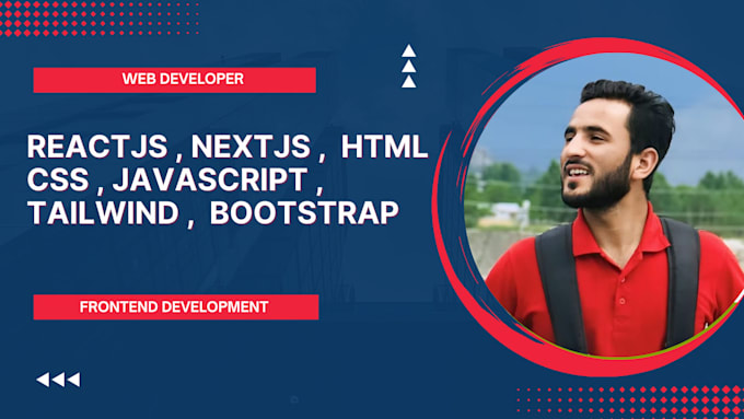 Do website development as full stack web developer front end by Mazahir ...