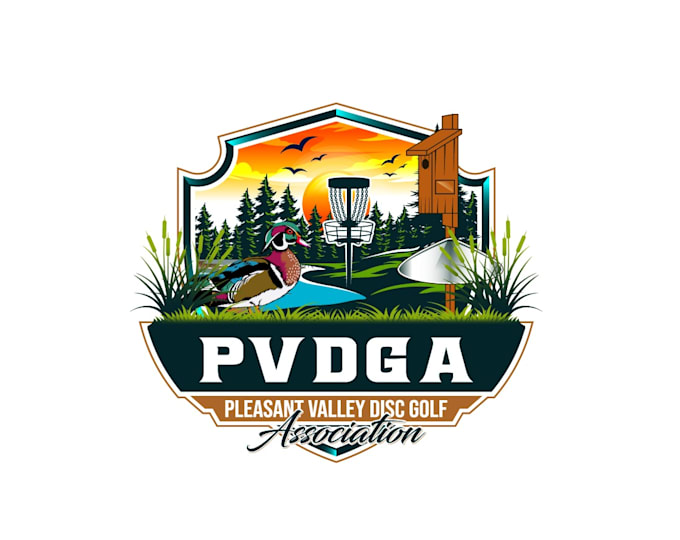 Make elegant and stunning disc golf logo for you in one day by Cornelia ...