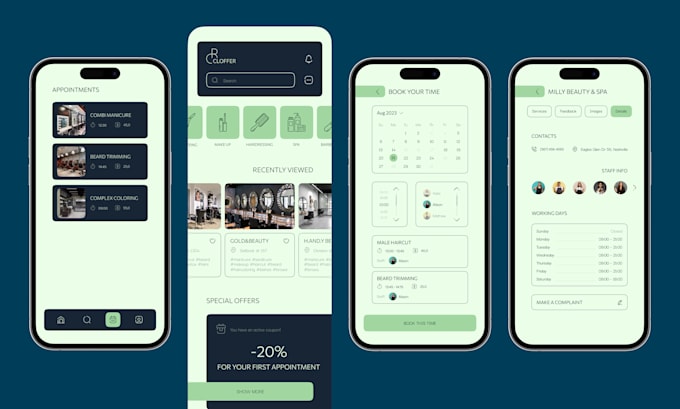 Design your eye catching mobile app ui ux design by Elelieliaile | Fiverr