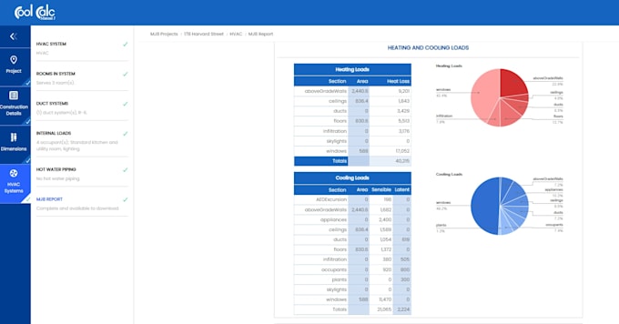 Do block load manual j cooling load using coolcalc by Chanak_sci | Fiverr