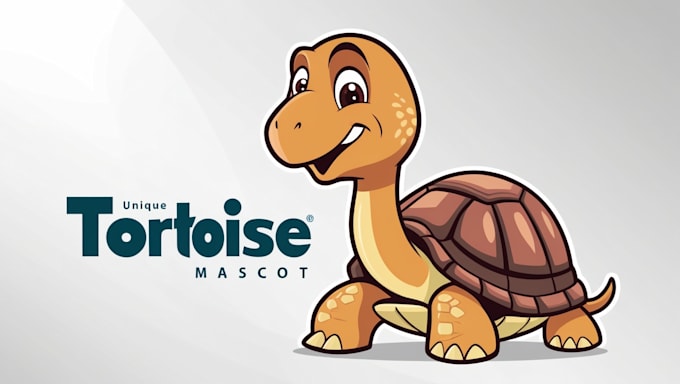 Do create a unique tortoise logo mascot design by Virginiasharpp | Fiverr
