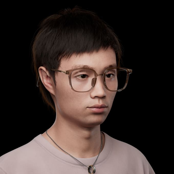 Create 3d realistic character, 3d cgi character, 3d game character in ...