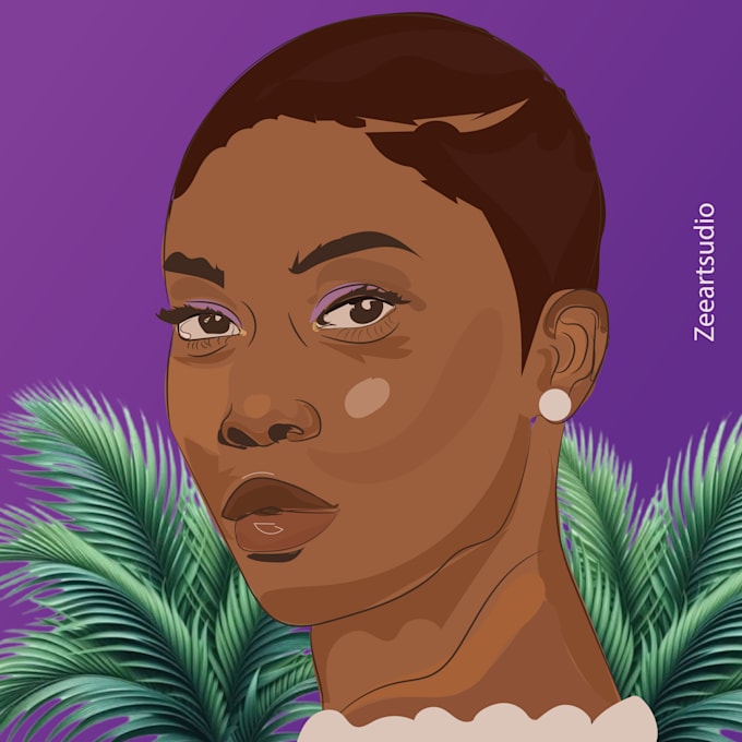 Draw custom illustrations and portrait by Zizzyk | Fiverr