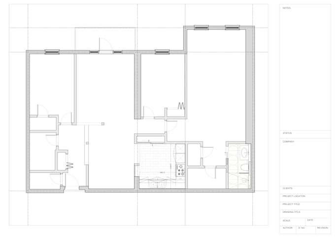 Create professional 2d floor plan designs by Christelag | Fiverr