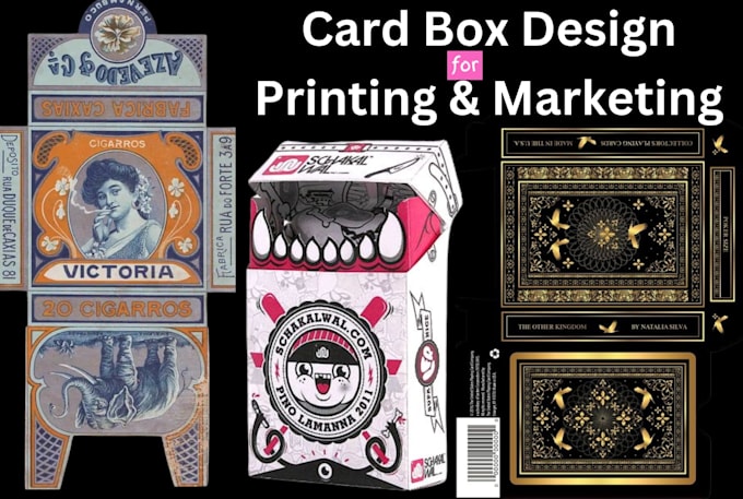 Create playing card game box design card box layout by Rohitgrag6 | Fiverr