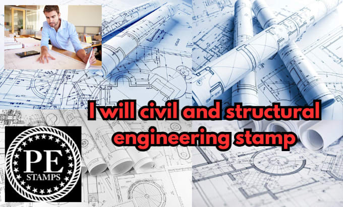 Professionally do pe stamp, architectural drawings, structural permit ...