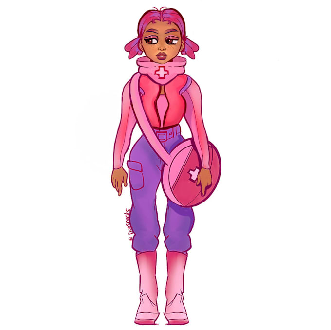 Do character designs of your oc by Dogsnack | Fiverr