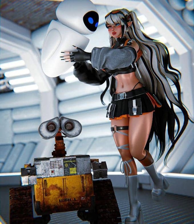 Make custom vrchat avatar, 3d model, vrc character, avi, furry vr avatars, unity by Trender_team ...